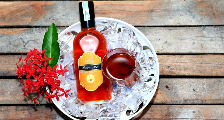 Rượu mơ cao cấp (300ml) - Rượu Rucota - Đào Công Thành